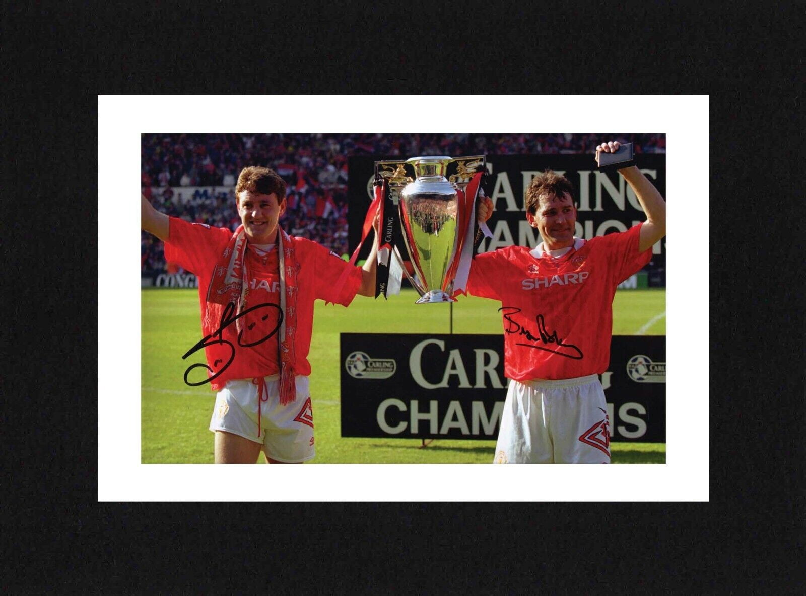 8X6 Mount BRUCE & ROBSON Signed Photo Gift Ready To Frame MANCHESTER ...