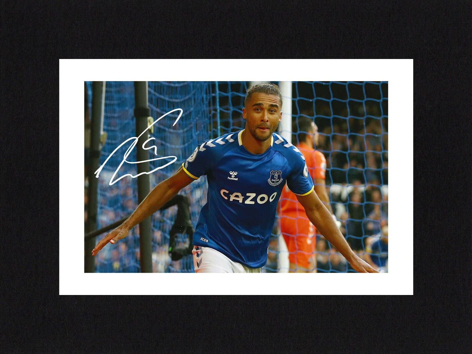 8X6 Mount DOMINIC CALVERT LEWIN Autograph Signed Photo Ready To Frame ...
