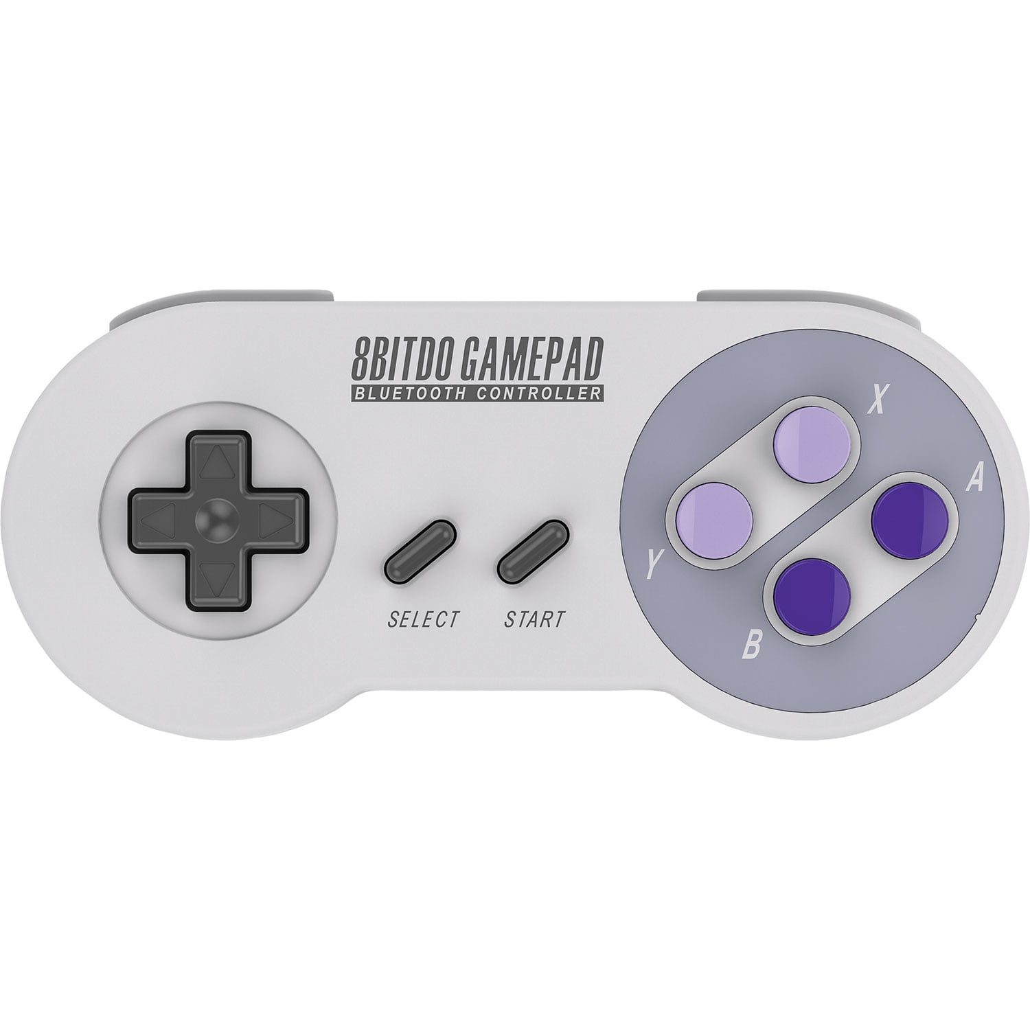 8bitdo snes30 SNES Bluetooth Controller for IOS Android and PC Gray ...