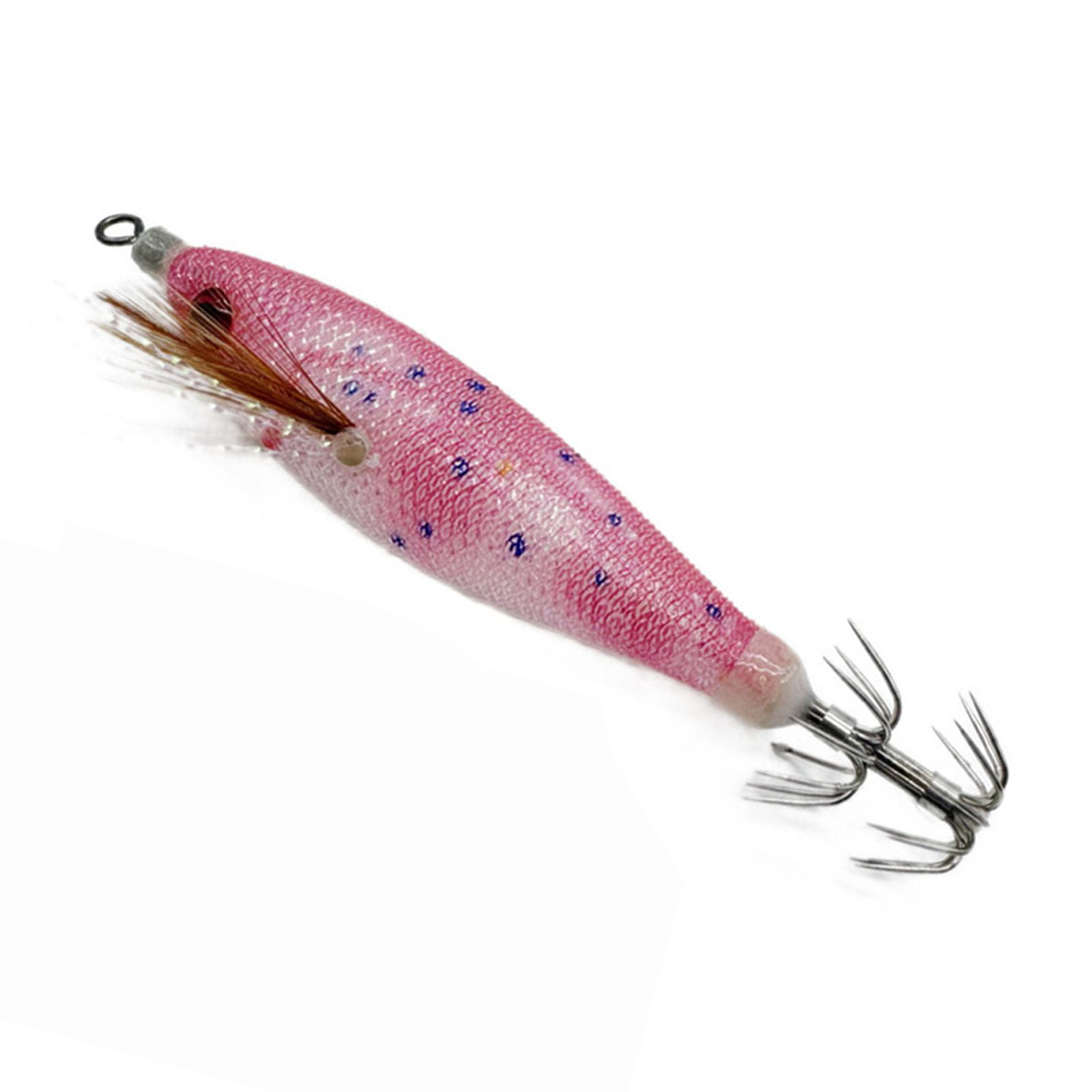 8cm 6g Glow Shrimp Lures Squid Jigs Cuttlefish Hook Freshwater ...