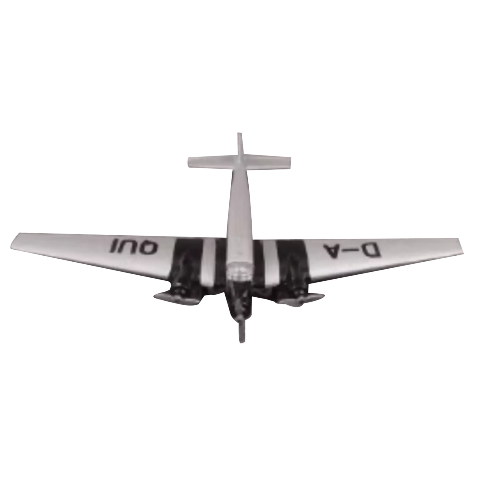 8cm Diecast Alloy 1/250 Scale WWII Germany Junkers Ju 52 Aircraft ...