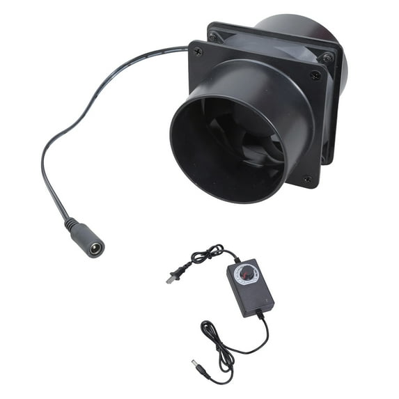 8cm Duct Fan 12V Adjustable Speed Motor For 3D Printer Enclosure ...