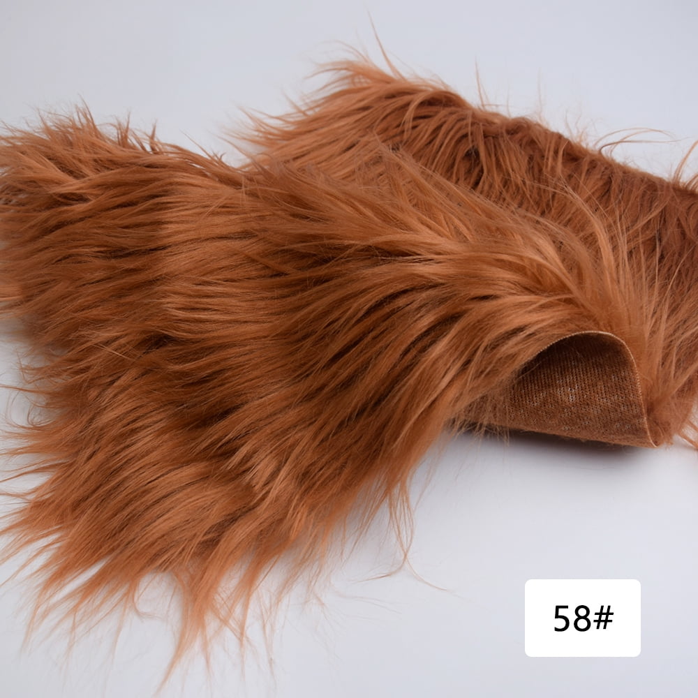 8cm Pile Length Imitation Fur Fabric Diy Cosplay Clothing Hairy Fur ...
