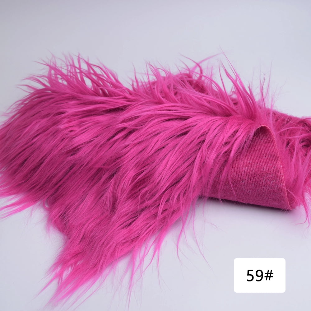 8cm Pile Length Imitation Fur Fabric Diy Cosplay Clothing Hairy Fur ...