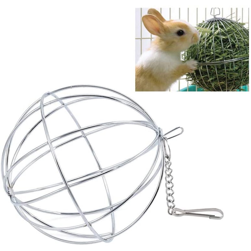 8cm Sphere Treat Guinea Pig Hamster Rat Rabbit Feed Dispenser Hanging ...