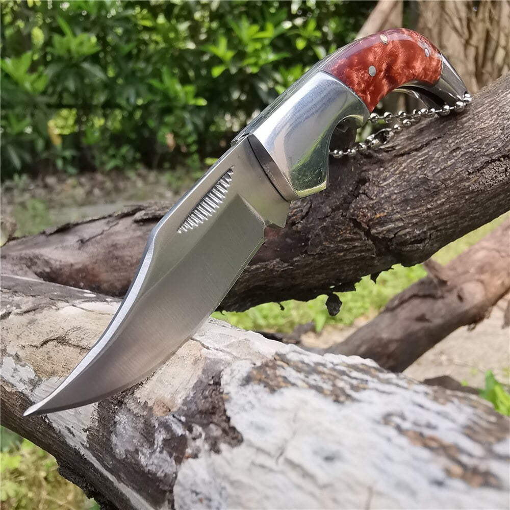 8cr13mov Steel Foldable Knife Pocket Kitchen Knives EDC Tool - Good for ...