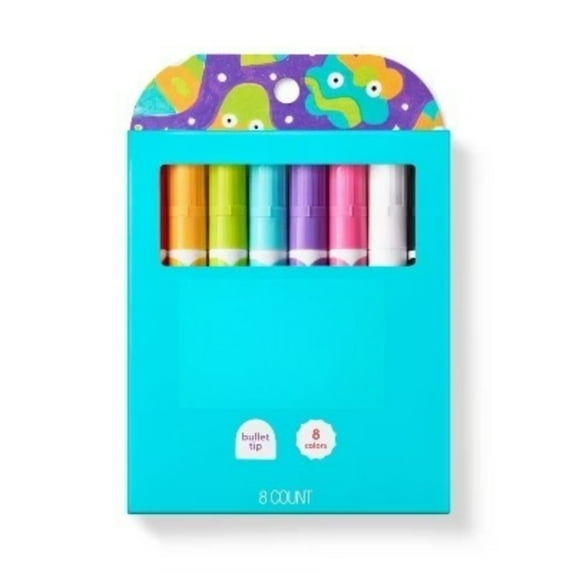 8ct Paint Markers Bullet Tip Classic Colors - Walmart.com