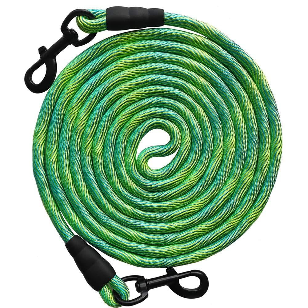 8ft/12ft/20ft/30ft/50ft/75ft Dog Tie-Out Long Tether Rope Dog Leash ...
