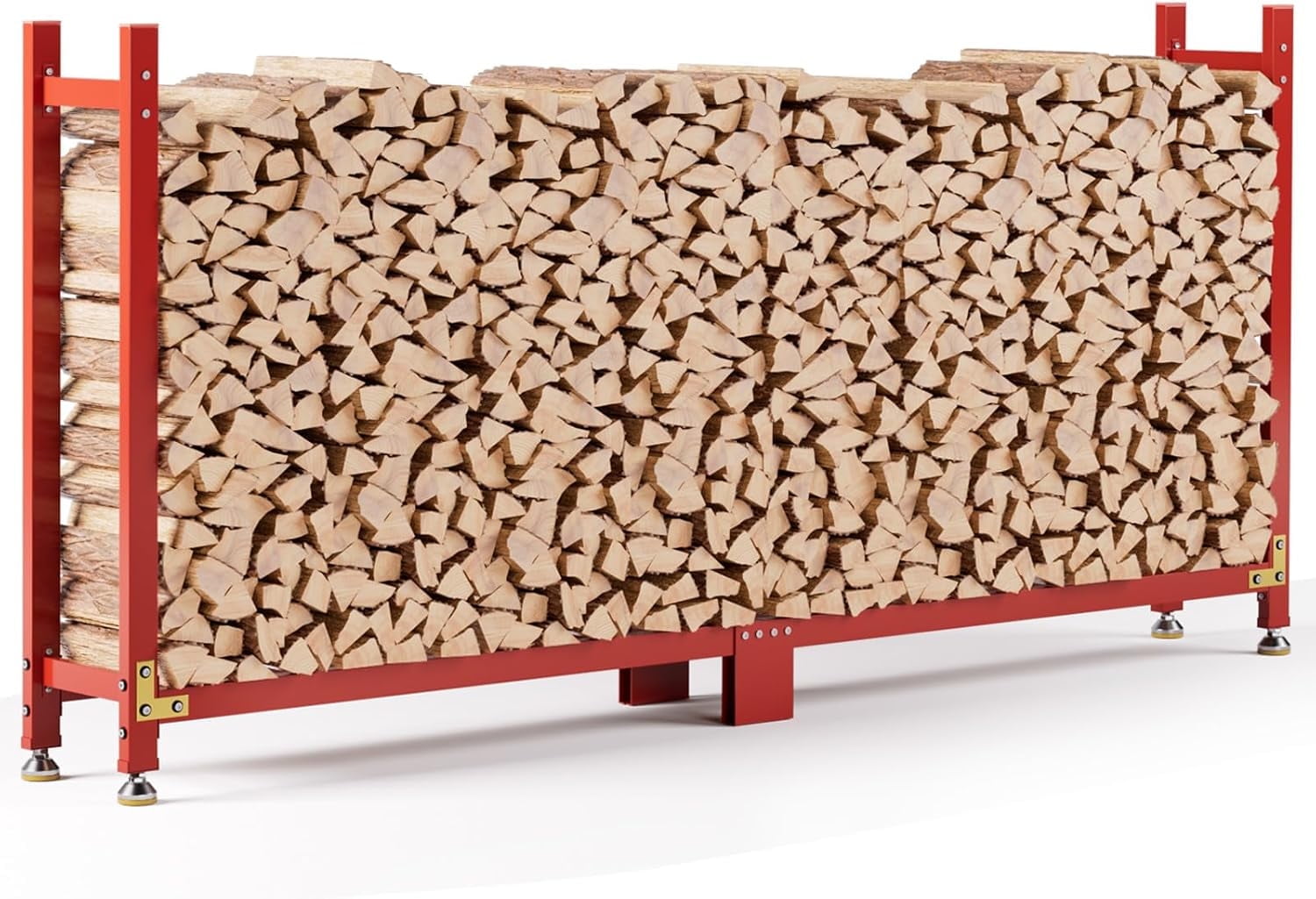 Invoker 8ft Heavy Duty Indoor Outdoor Firewood Storage Log Racks ...