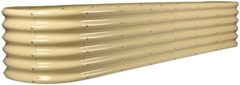 8ft Galvanized Raised Garden Bed Kit, Raised Garden Boxes Outdoor, Oval ...