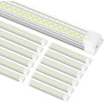 8ft LED Shop Light, 8' 100W 15000lm 6000K (12 Pack), 8 Foot Linkable ...
