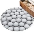 8ft Round Rug Golf Area Rugs for Living Room Bedroom Washable Non Slip ...