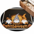 8ft Round Rug Halloween Area Rugs for Living Room Bedroom Washable Non ...
