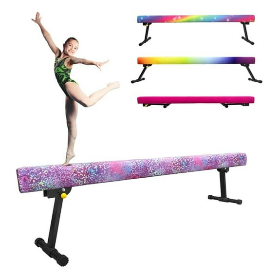 8ft Ultrasimple Adjustable&Foldable Balance Beam,High-Low Floor Beam ...