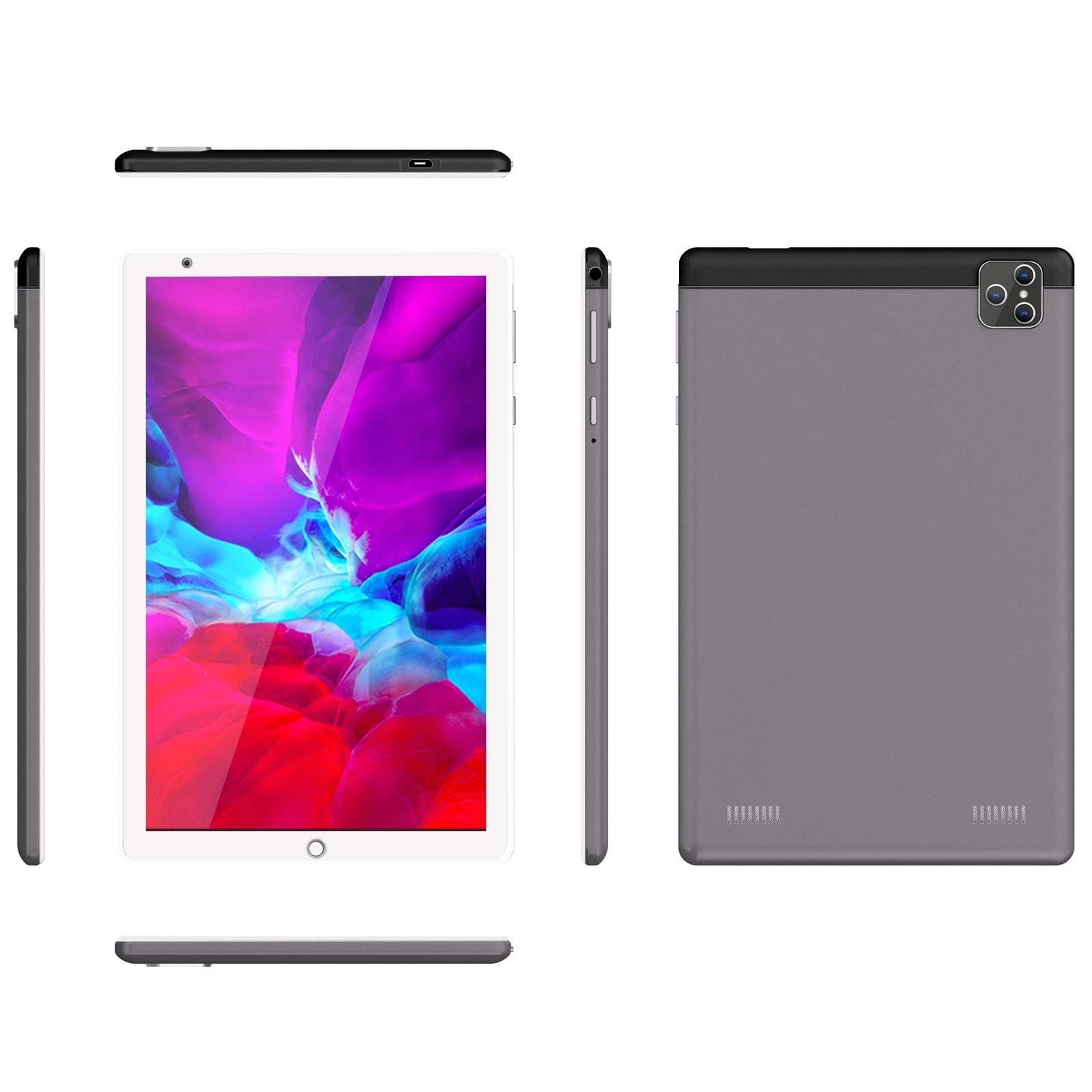 8in Android Tablets PC 6GB RAM+128GB ROM 1280*800 HD Display 8MP Camera ...