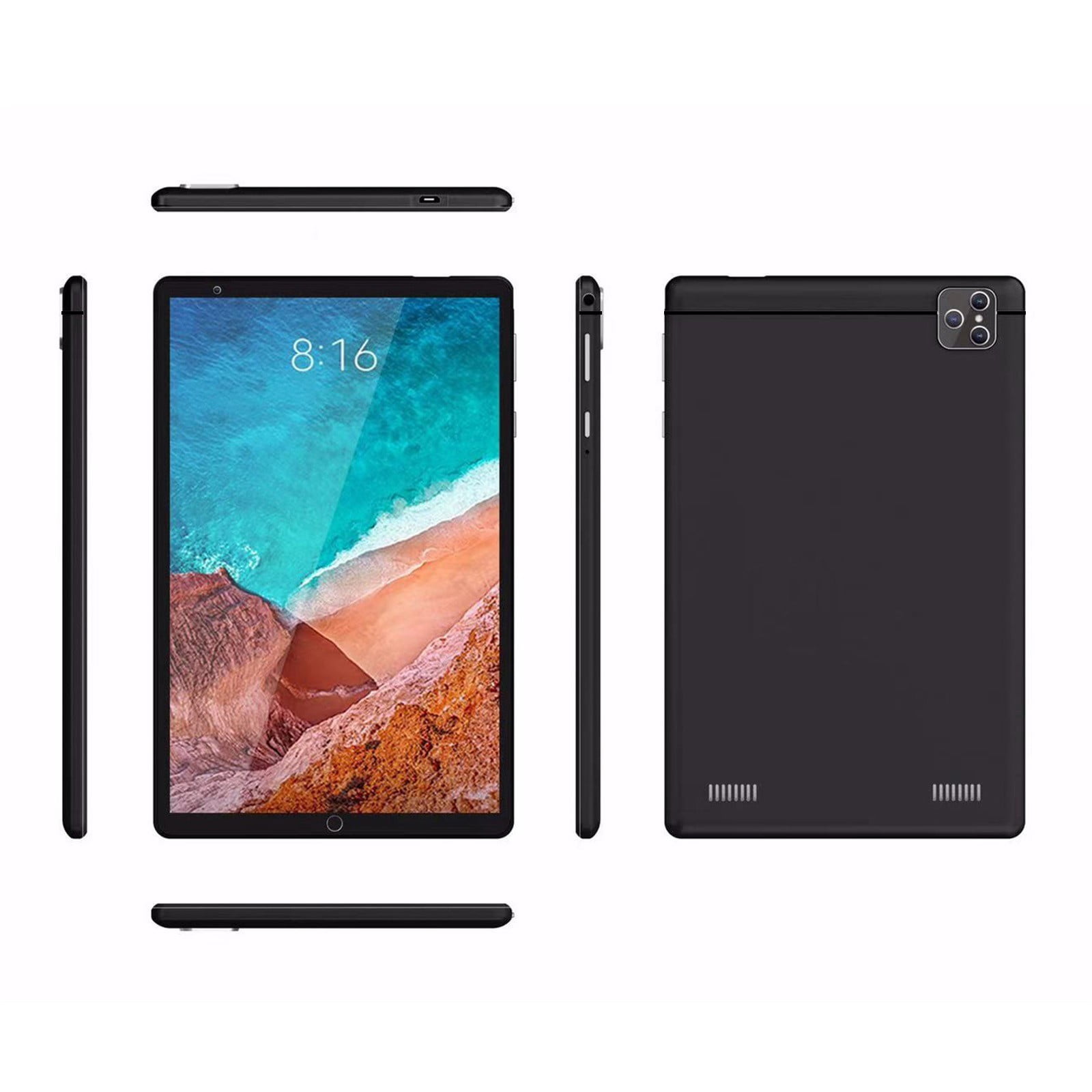 8in Android Tablets PC 6GB RAM+128GB ROM 1280*800 HD Display 8MP Camera ...