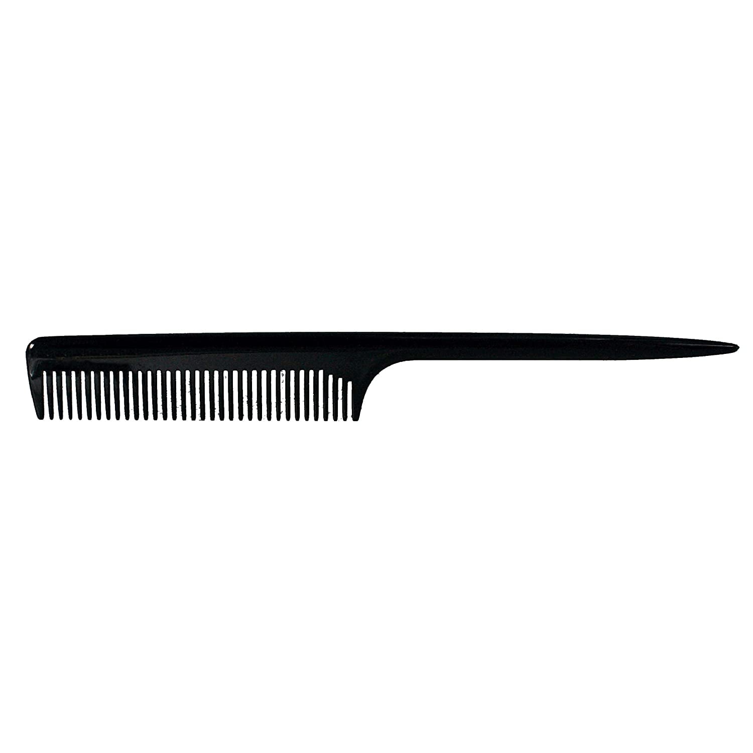8in, Hard Rubber, Rat Tail Comb - Course Tooth - Walmart.com