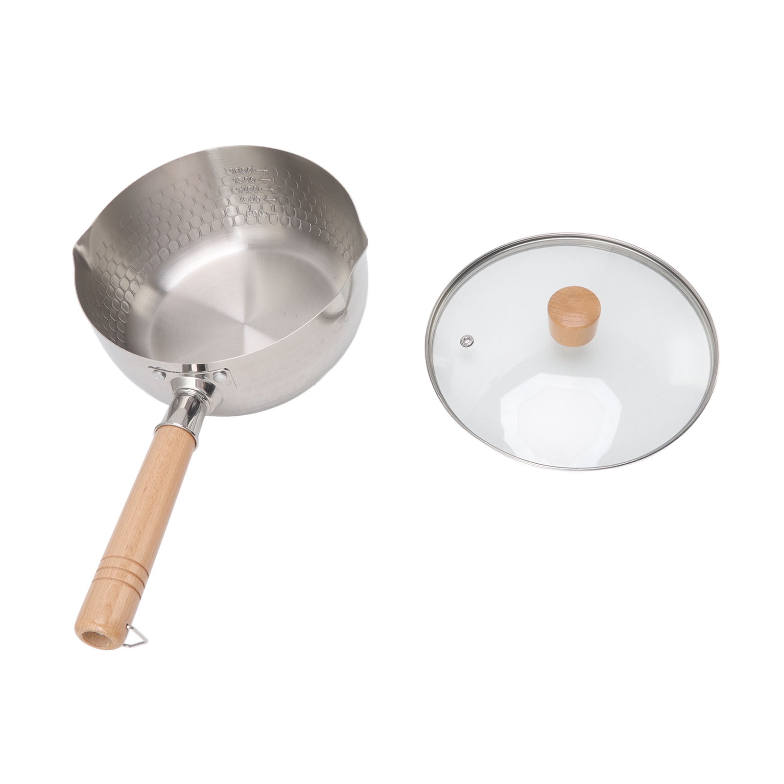 8in Stainless Steel Yukihira Pan，Multipurpose Pot Traditional Japanese ...