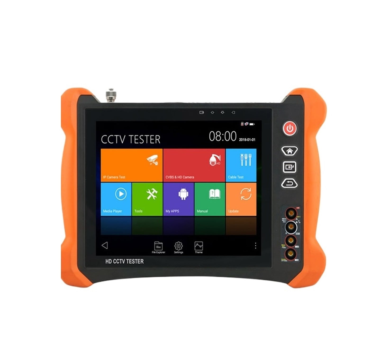 8inch 12MP IP Camera Tester X9 CCTV Monitor 4K AHD/TVI/CVI/SDI All In 1 ...