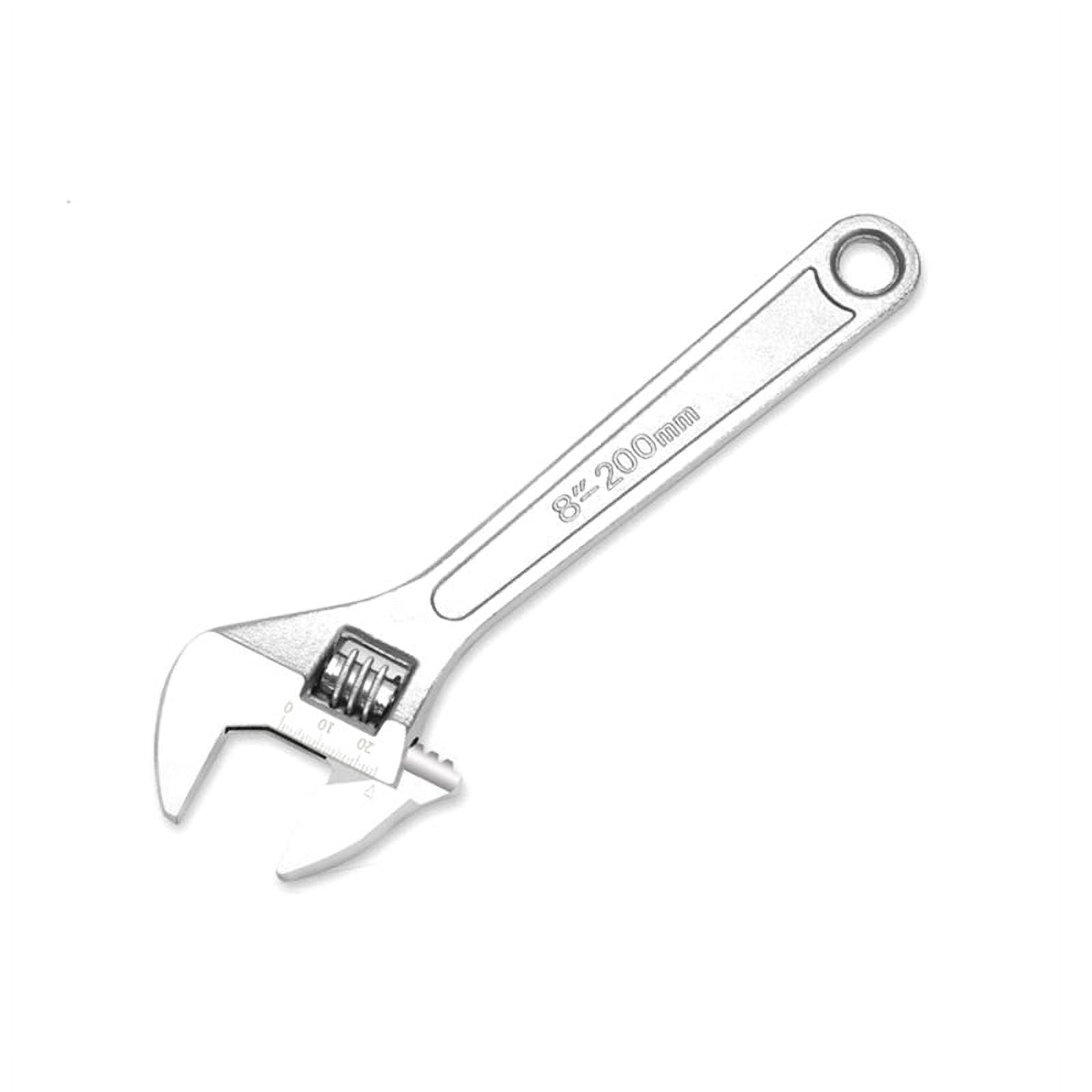 8inch Adjustable Wrench Large Openin Long Handle Universal Spanner ...