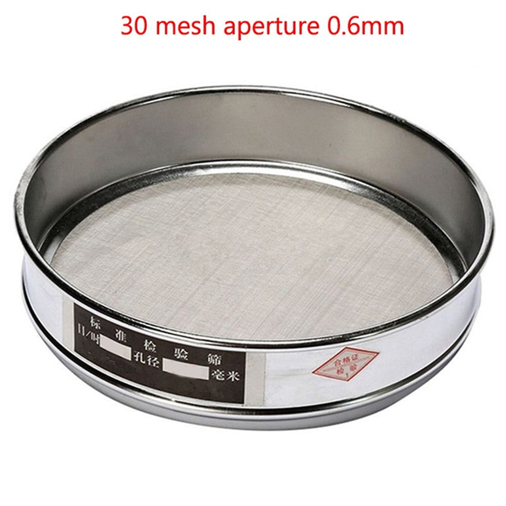 8inch Chrome Mesh Sieve Sample Inspection Medicine Test Sieve - Walmart.com