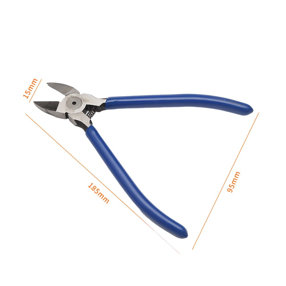 8inch Flush Cut Side Cutter Diagonal Cutting Plier Wire Cable Nippers Tools - Walmart.com