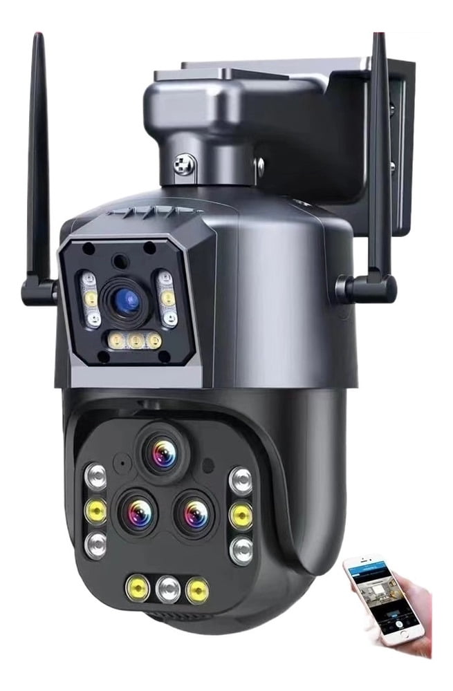 8k 16mp Hd Wifi Ip Camera 20x Zoom Four Lens Ptz Camera - Walmart.com