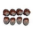 8lots Soft Silicones Tennis Racquet Dampeners Reduce Vibrations And ...