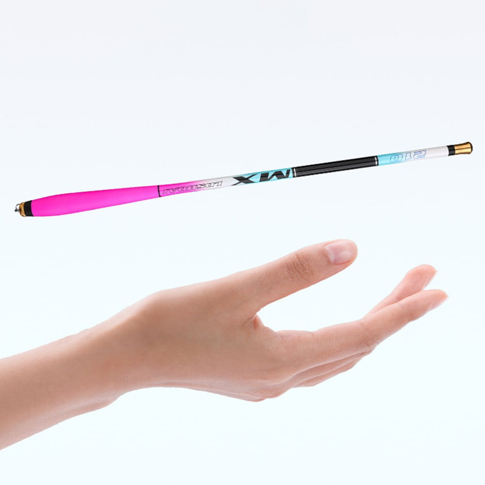 .8m-5.4m carbon fiber Short Fishing Rod 19 tune 6H stream pole Shrunk ...