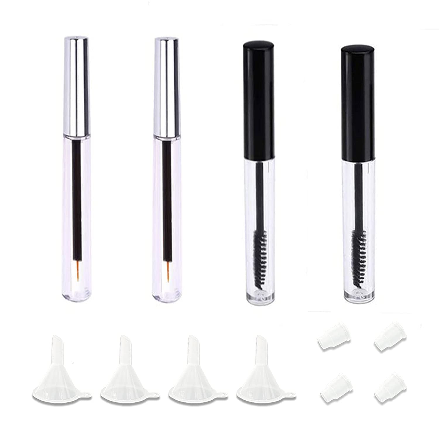 8ml Mascara Tube Empty and Wand Eyelash Cream Container Bottle 7ml ...