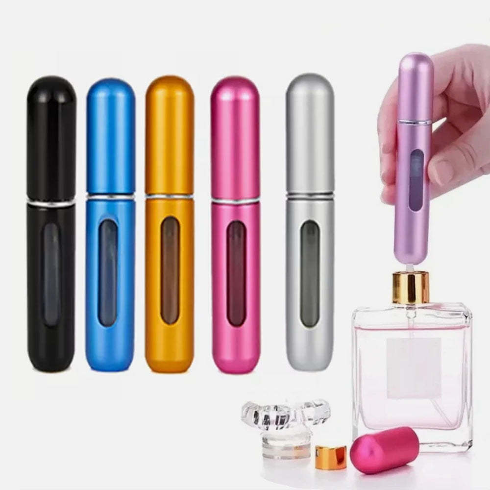 8ml Mini Refillable Perfume Spray Bottle - Portable Travel Scent ...