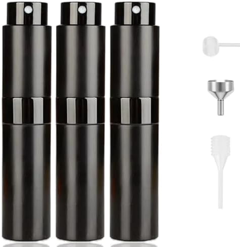 8ml Perfume Atomizer, 3 count Perfume Travel Refillable Bottle, Empty ...