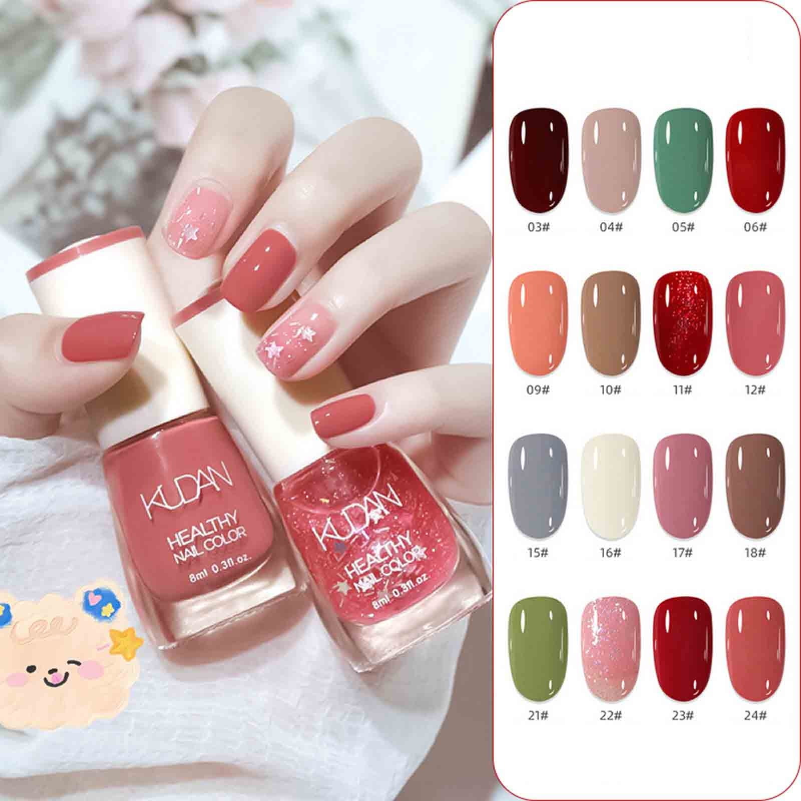 8ml Temperature Change Nail Polish for Natural & Artificial Nails, DIY ...