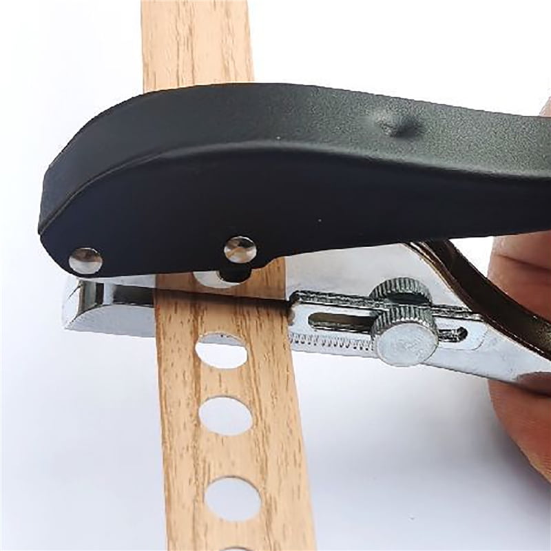 8mm/10mm Aperture Round Hole Puncher Edge Banding Punching Pliers Card ...
