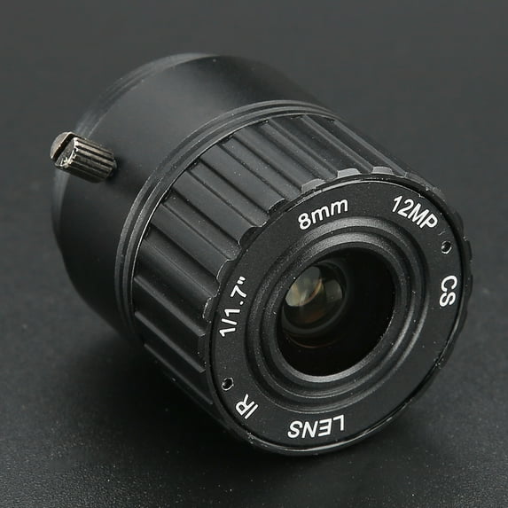 8mm 12MP CCTV Lens, F1.2, 1/2.5" Format, CS Mount, Enhanced Clarity For ...