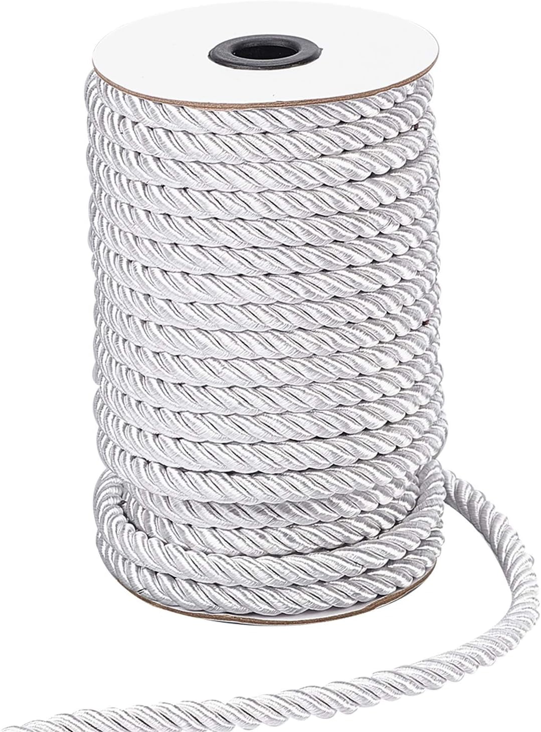 8mm 20 Yards 3 Braided Cord Thread Decorative Twisted Nylon Cord String ...