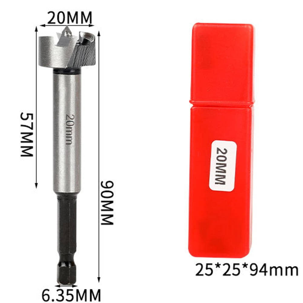 8mm-25mm Drill Bit Woodworking Tool Hinge Boring Drill Bit Round Shank ...