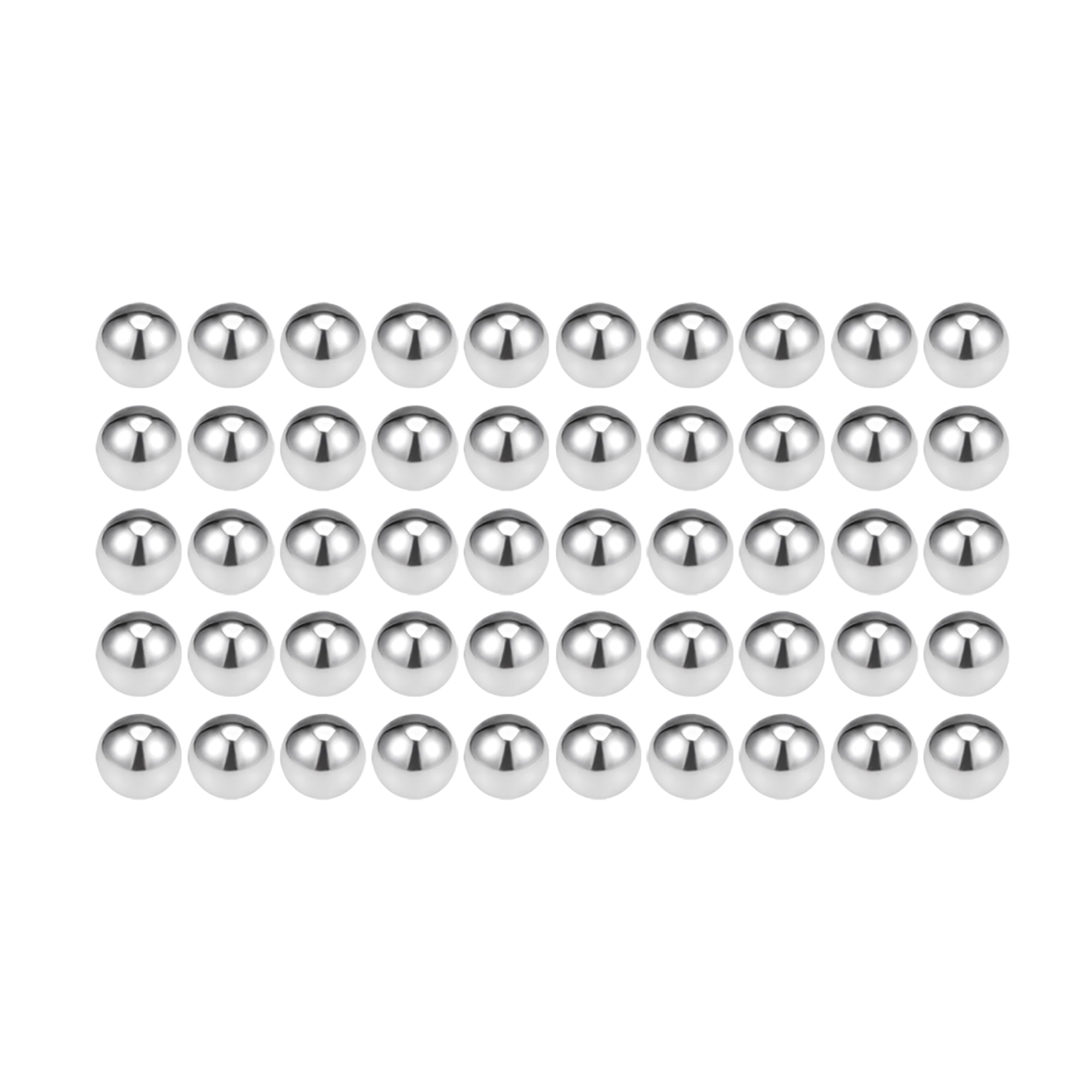 8mm Bearing Balls, 304 Stainless Steel G100 Precision Balls 100 Pack ...
