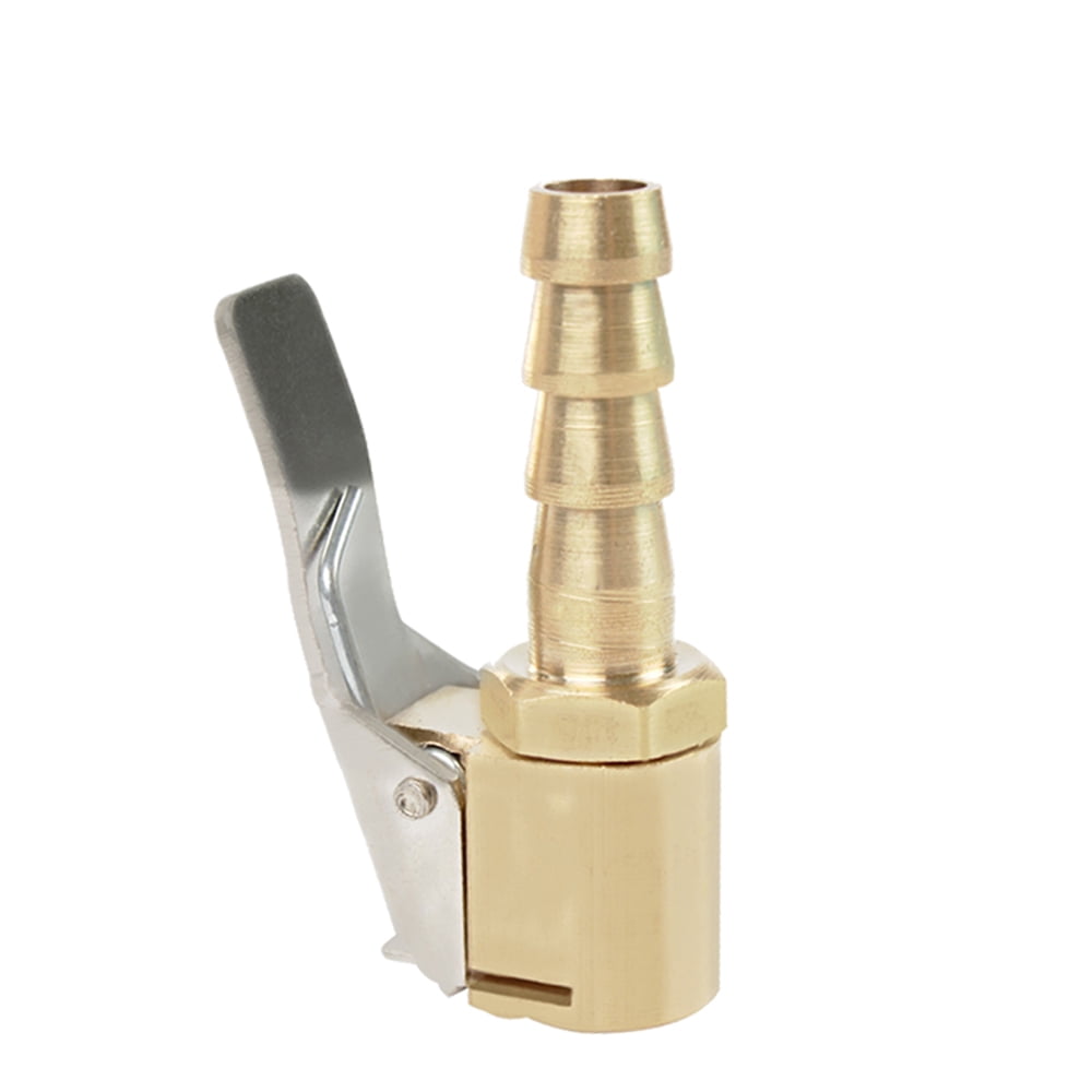 8mm Car Tire Valve Clip Pump Nozzle Clamp Solid Brass Quick Connect The ...