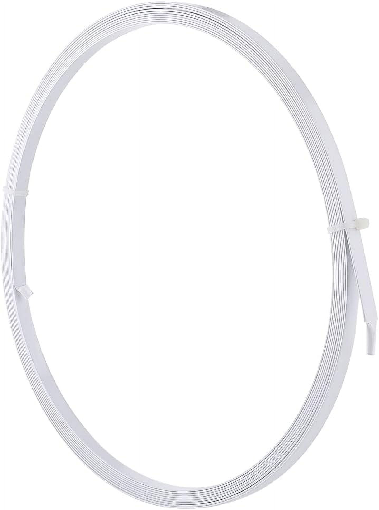 8mm Corset Boning 7m Long Plastic Covered Steel Boning for Sewing White ...