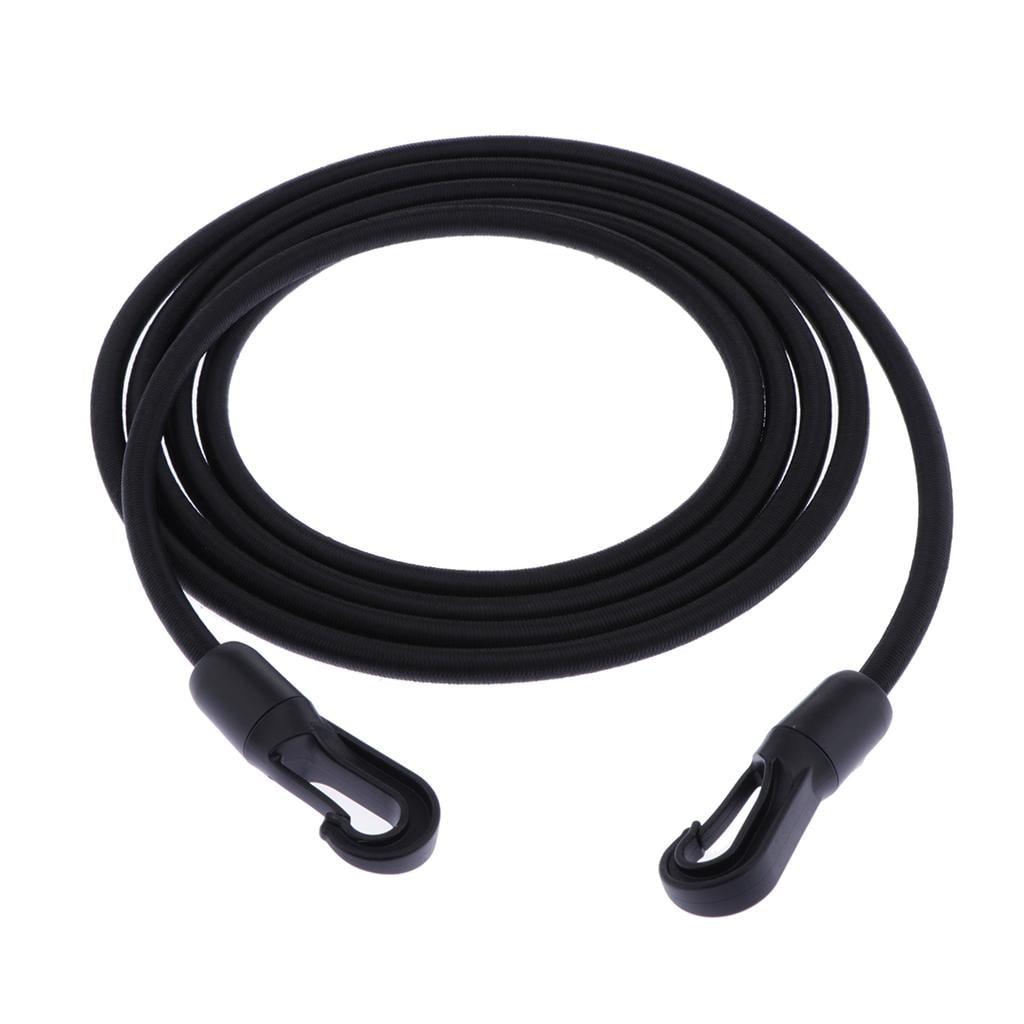 8mm Elastic Cord with Snap Hook Heavy Climbing .5m 2.5m - Walmart.com