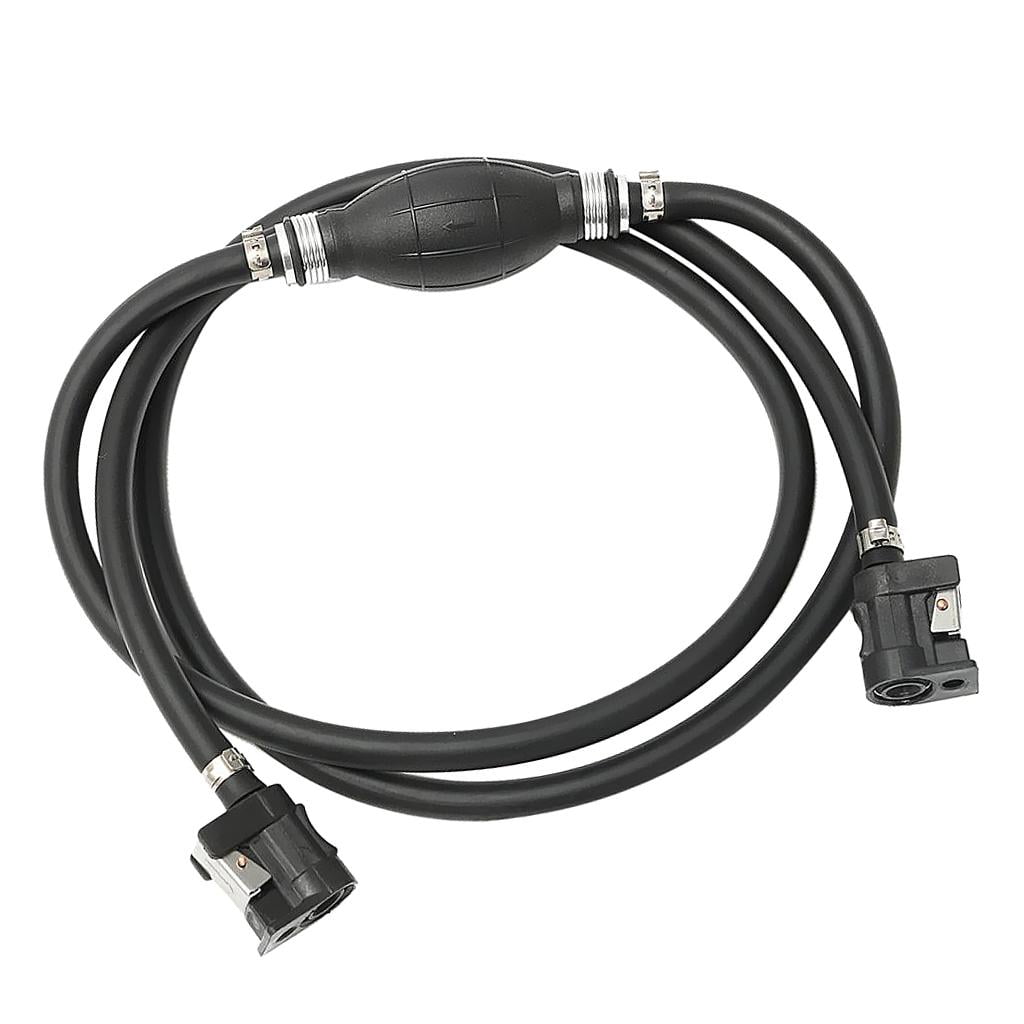 8mm Fuel Line Hose Bulb with Connector For 4 Outboard . - Walmart.com