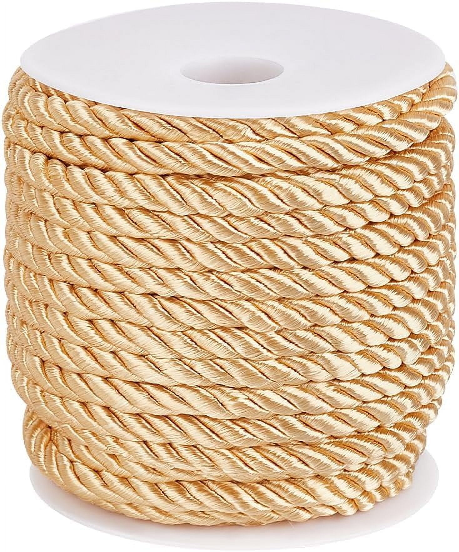 8mm Gold Graduation Honor Cords 21 Yards Window Crafts Rope Cord Trim ...