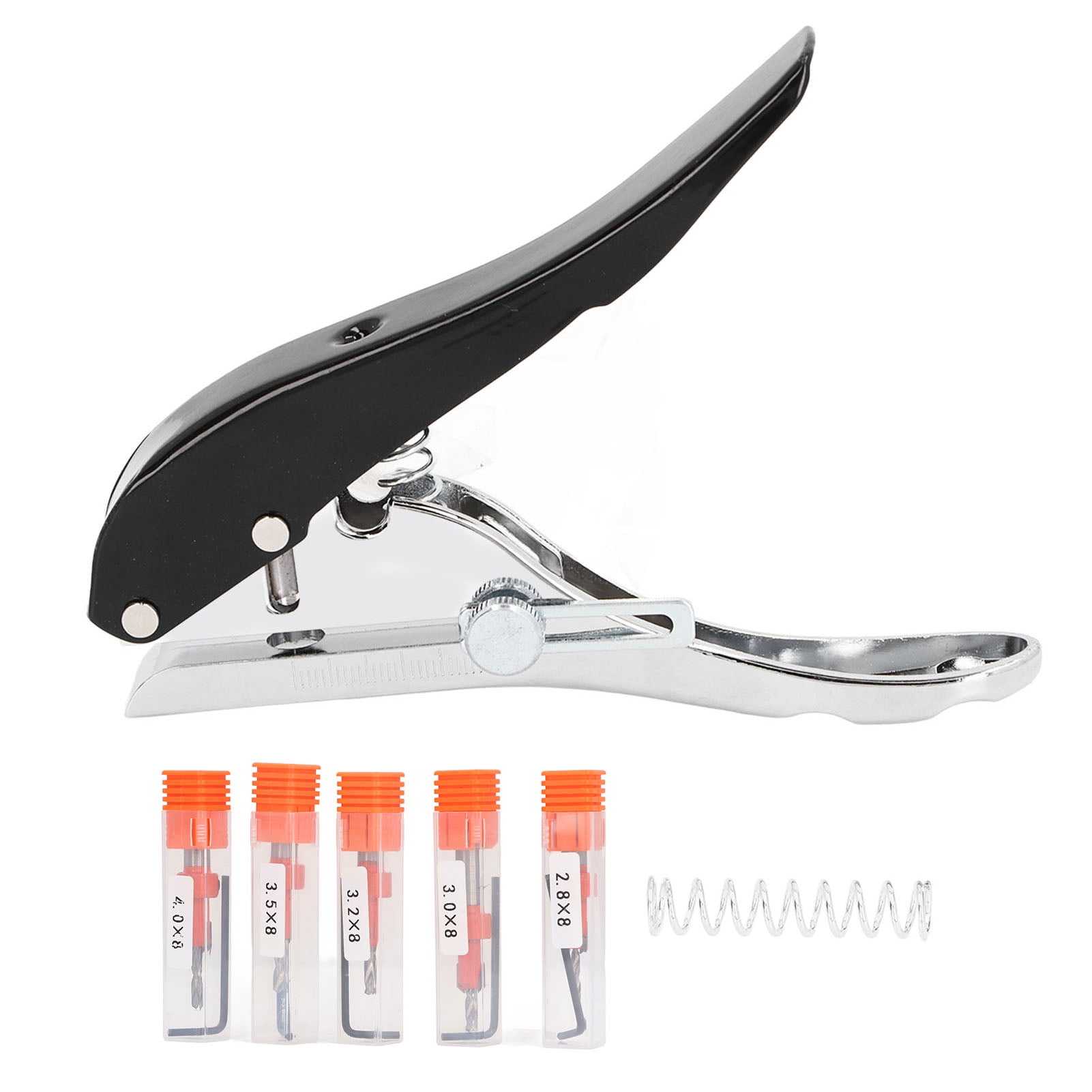 8mm Hole Punching Pliers, Edge Band Puncher with 5 Countersunk Drill ...