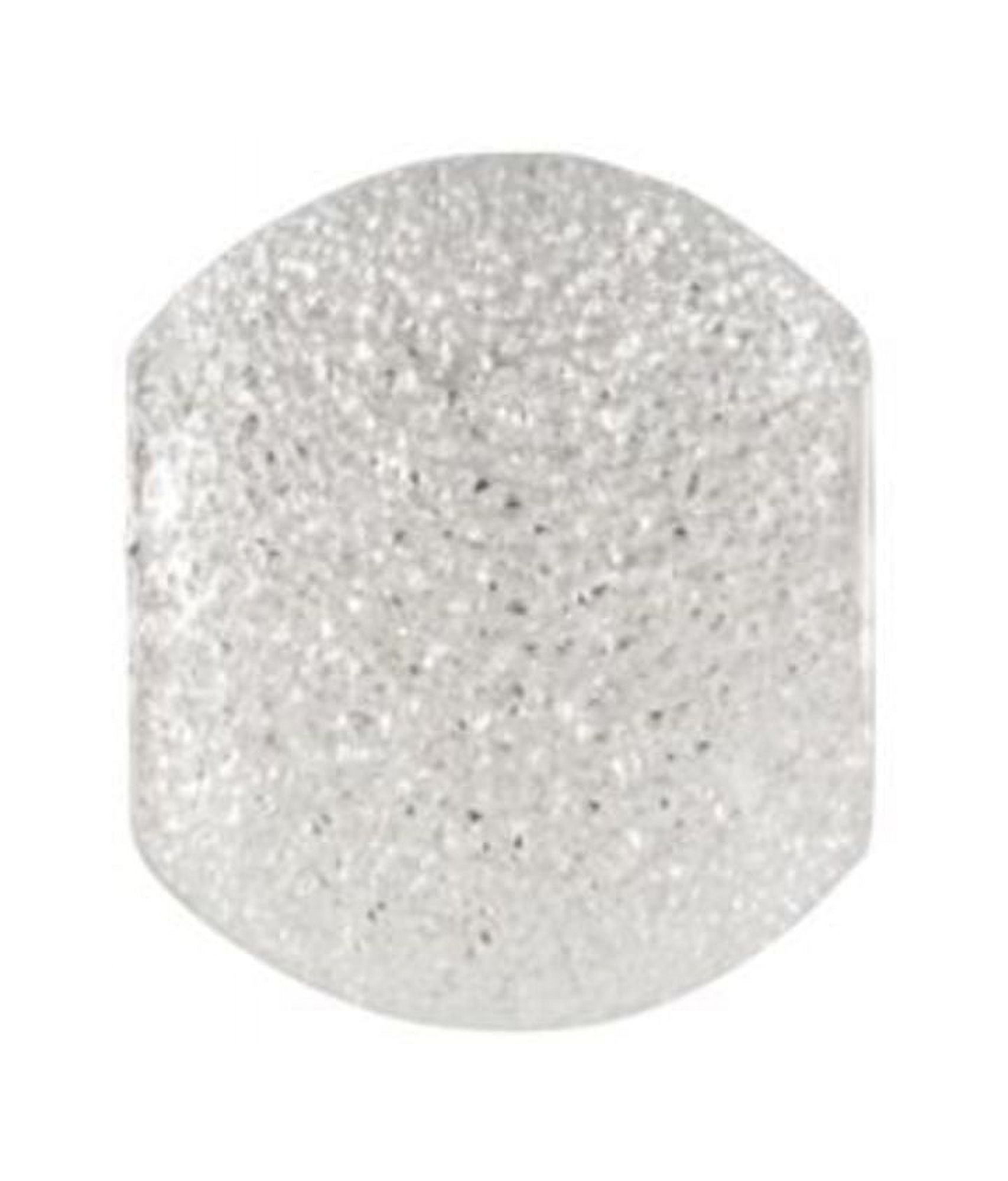 8mm Kera Sterling Silver Stardust Finish Smart Bead - Walmart.com