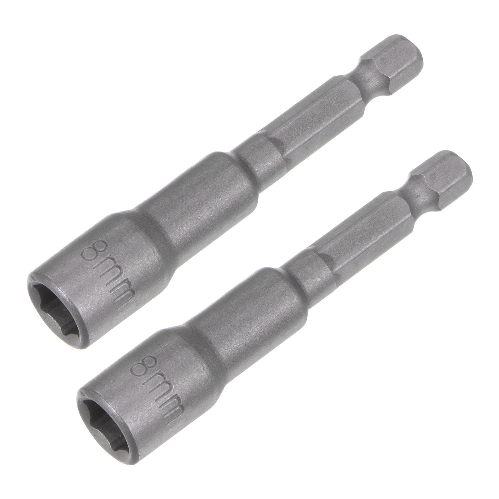 8mm Magnetic Hex Socket 1/4" Hex Shank 65mm/2.56" Magnetic Power Nut ...