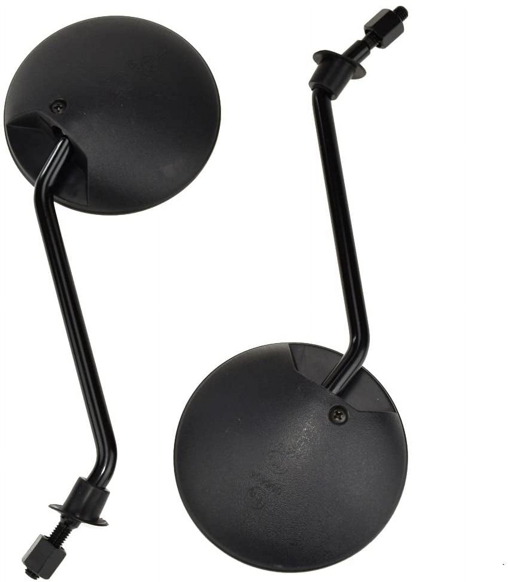 8mm Motorcycle GY6 Scooter Rearview Mirrors compatible 50cc Moped Tomos A35 Sprint Targa LX TT ...