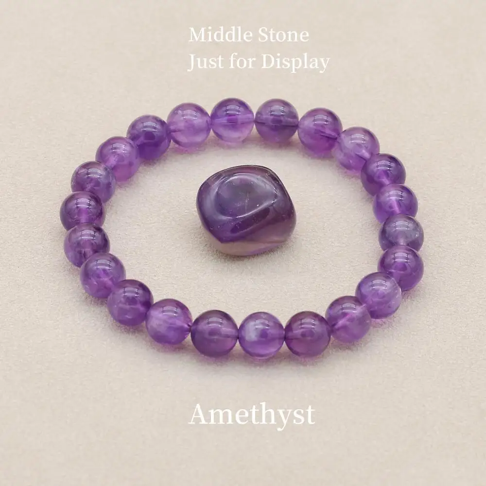 8mm Natural Stone Turquoise Beaded Bracelet Lava Tiger Eye Chakra ...