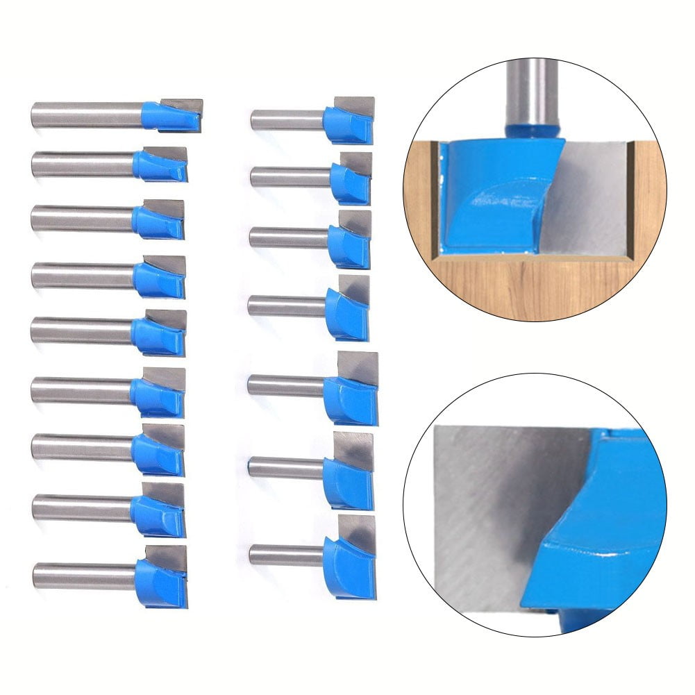 8mm Shank Cleaning Bottom Bit Straight Router Bit Clean Milling Cutter ...