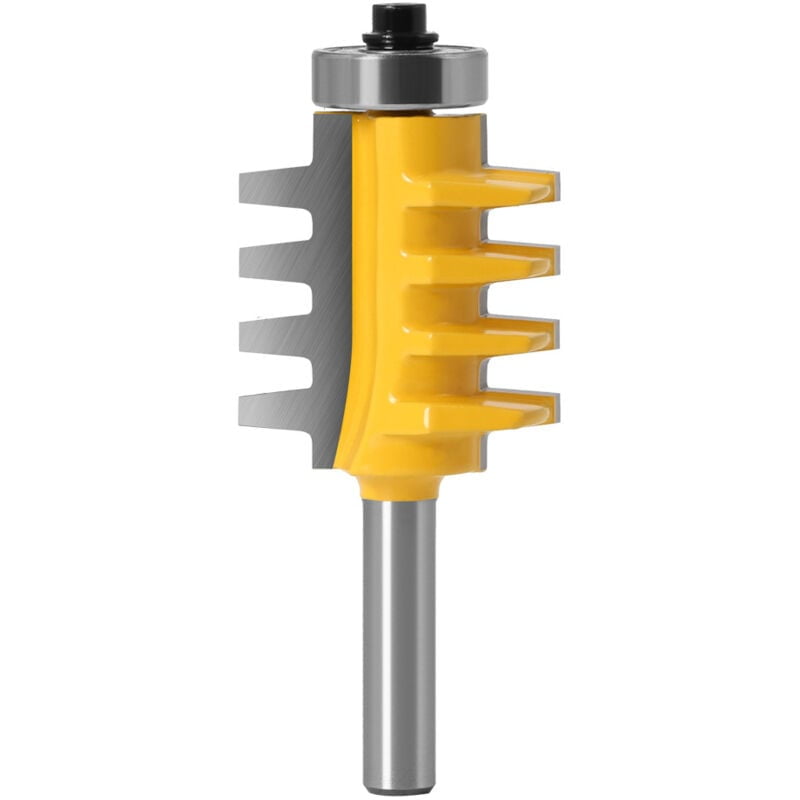8mm Shank Rail Finger Reversible Joint Router Bit Cone Tenon Milling ...